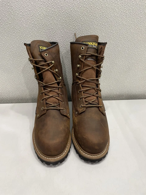 CAROLINA ELM 8& Metguard Insulated Waterproof Steel Toe Work Boots, 11 ...
