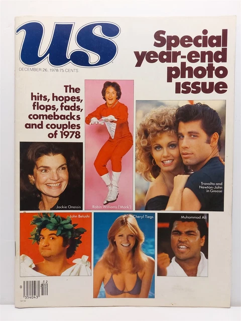 VINTAGE US MAGAZINE December 1978 Special Photo Issue Belushi Tiegs Ali ...
