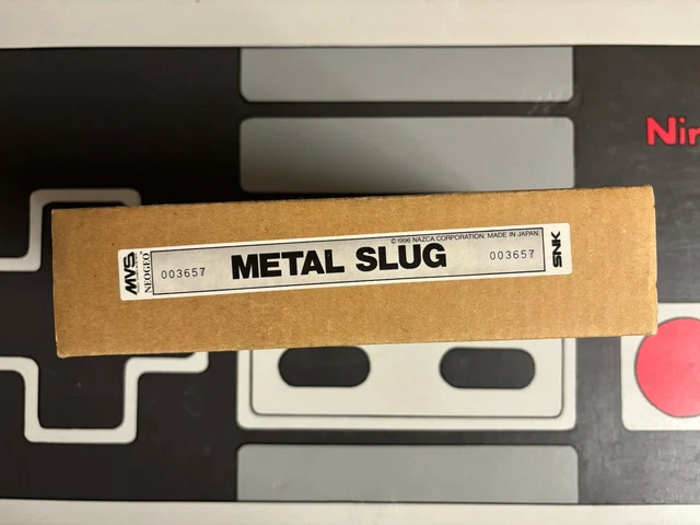 MÉTAL SLUG BOITE Box Neo Geo Snk Neogeo Mvs 100% Original EUR 79,20 ...