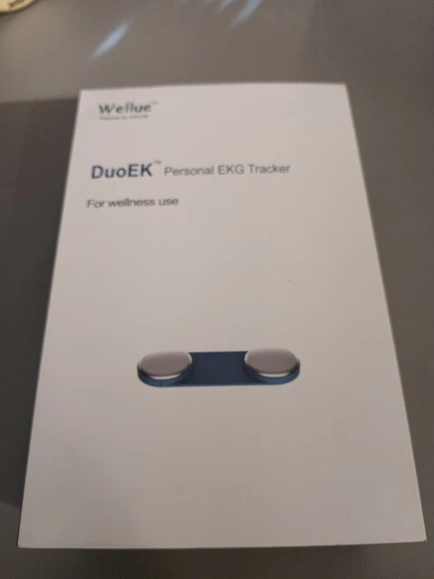 WELLUE DUOEK PERSONAL EKG Tracker Wellness Monitor ER2 Heart Rate ...