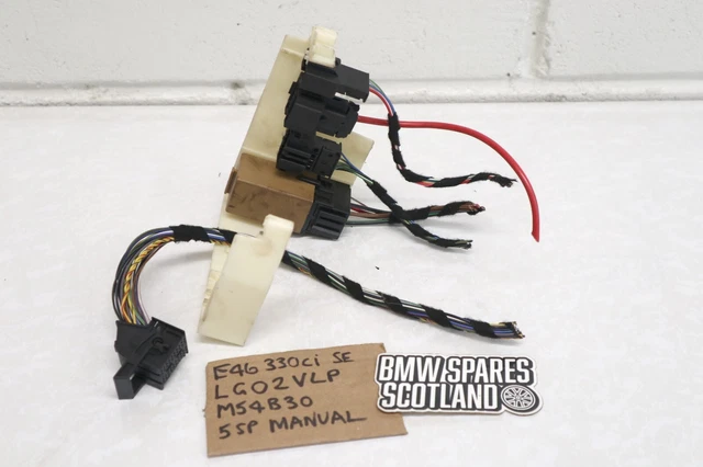 BMW E46 MS43 Manual Engine Bay Wiring Loom ECU Plug Cut (for fitting ...
