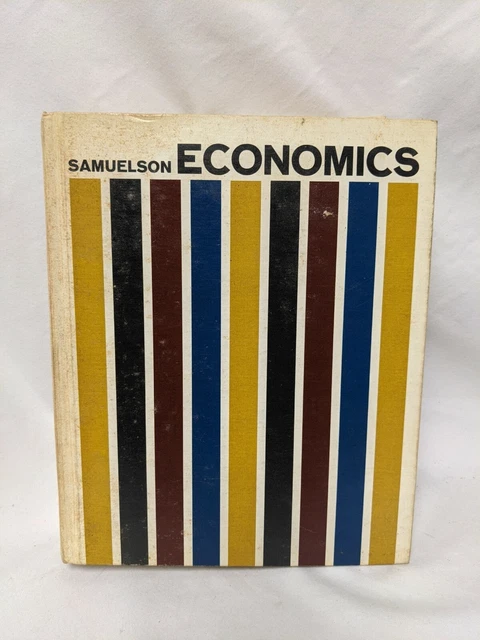 ECONOMICS EIGHTH 8TH Edition Paul A. Samuelson 1970 Vintage Textbook ...