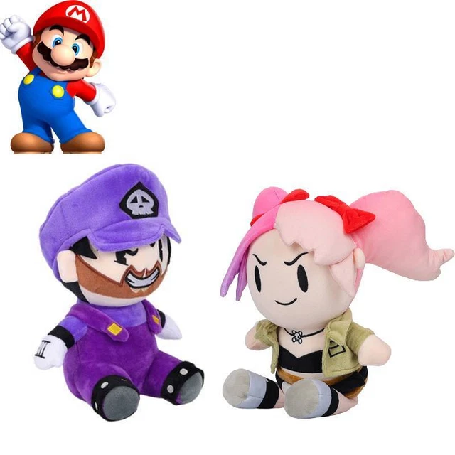 SMG4 SUPER MARIO Bros Animation Purple Stuffed Plush Cartoon Action ...