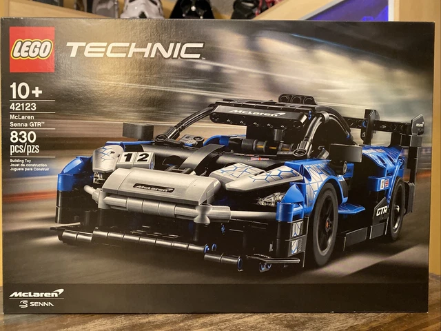 LEGO TECHNIC MCLAREN Senna GTR 42123 Model Building Kit (830 Pieces ...