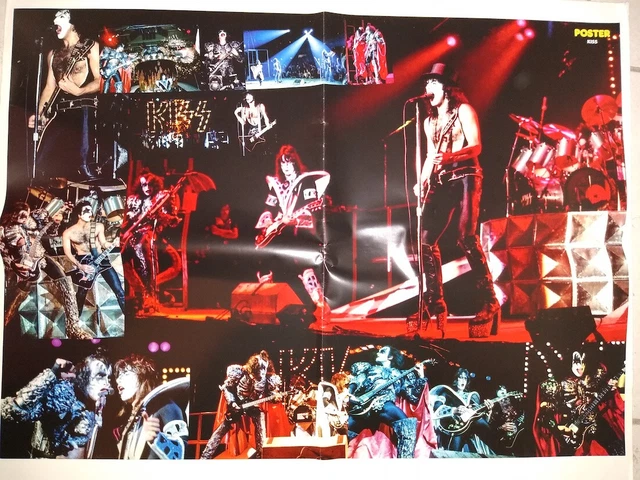 ACE FREHLEY KISS Gene Paul Eric Ace live Poster Sweden Space Man EUR 45 ...