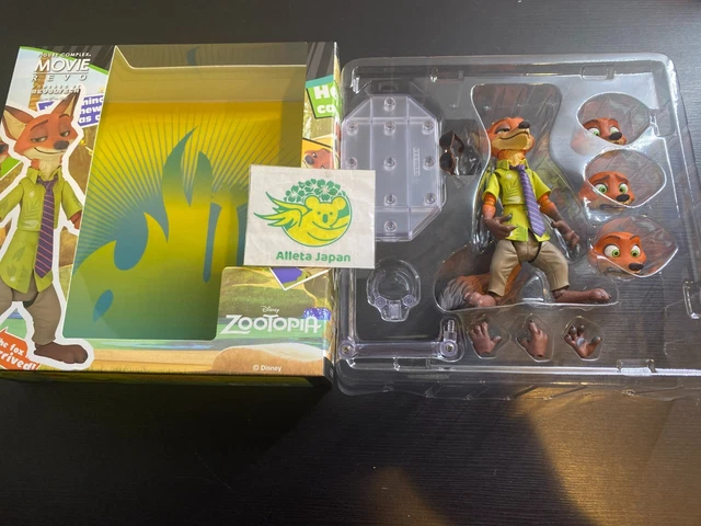 NICK WILDE JUDY Hopps Zootopia KAIYODO REVOLTECH Movie Revo Action ...