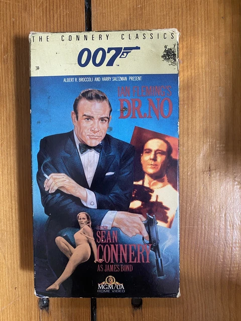 james-bond-007-en-dr-no-vhs-1988-1962-sean-connery-ursula-andress
