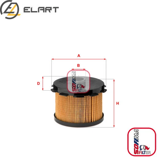 FUEL FILTER S 6688 N FOR CITROËN C15/Box/Body/MPV/Platform/Chassis ...