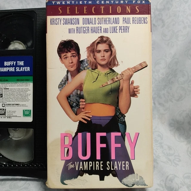 Buffy The Vampire Slayer Vhs 1992 Kristy Swanson Donald Sutherland