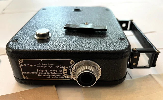 WORKS GREAT KODAK Cine Eight Model 20 8mm Movie Film Camera + Spools ...