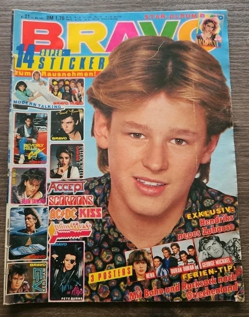 BRAVO 21/1985 - Hendrik Martz - Madonna - Brooke Shields - Thomas ...