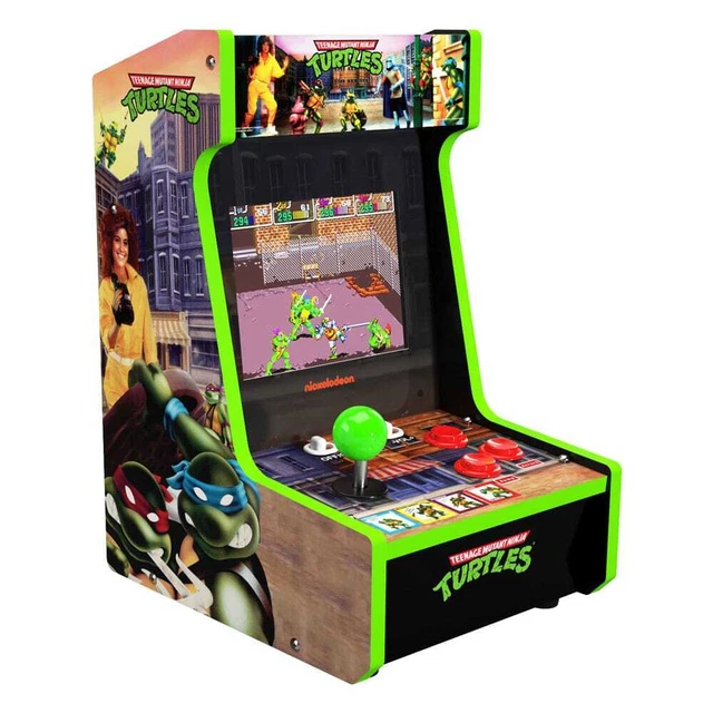 ARCADE1UP COUNTERCADE ARCADE Racing Rally Game Teenage Mutant Ninja ...