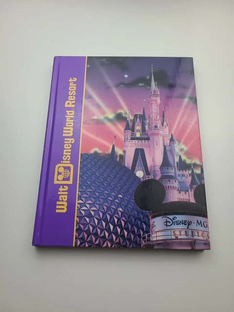 WALT DISNEY WORLD Resort 25th Anniversary Hardcover. 1996 Disney ...