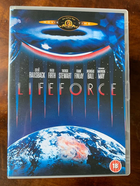 LIFEFORCE DVD 1985 Space Vampires Cult Horror Sci-Fi Movie w/ Mathilda ...
