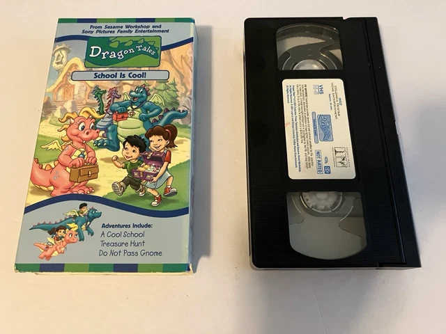 DRAGON TALES SCHOOL Is Cool Vhs 2001 Treasure Hunt Do Not Pass Gnome ...