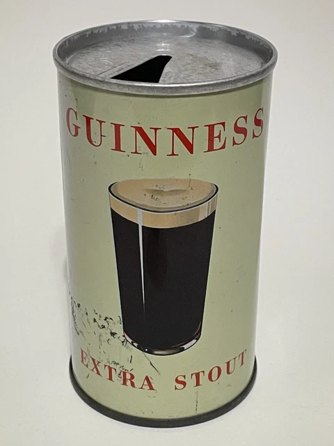 GUINNESS EXTRA STOUT straight steel empty beer can, Ireland, Armed ...