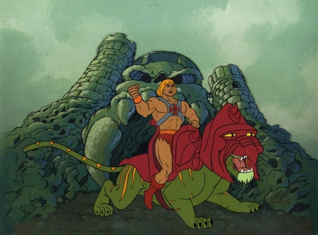 HE-MAN/SHE-RA MASTERS OF the Universe HE-MAN and BATTLE CAT animation ...