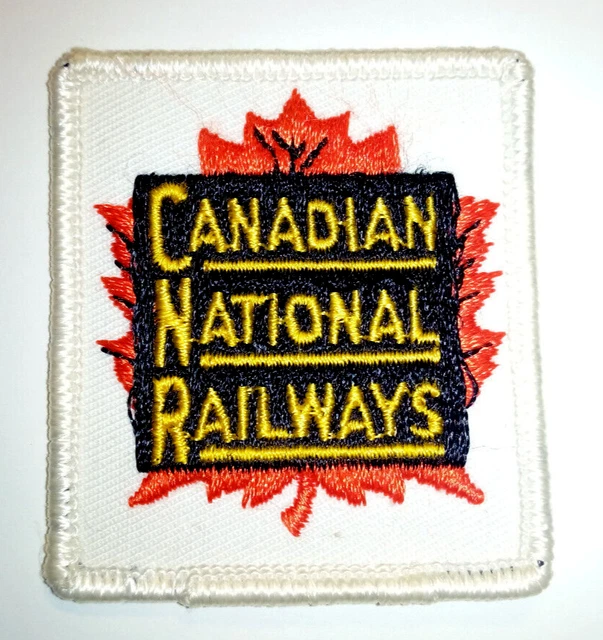 VINTAGE CANADIAN NATIONAL Railways Patch Badge Crest $12.00 - PicClick CA