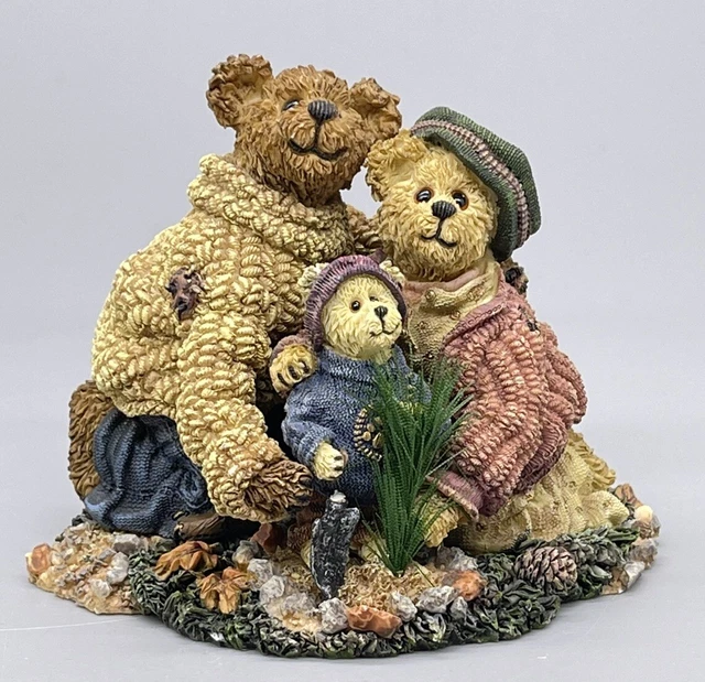 BOYDS BEARS STEPHANIE John & George The Family Tree Figurine #228348 ...