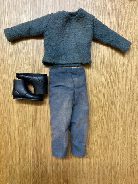 VINTAGE ACTION MAN - Royal Airforce Raf Working Dress Part Uniform £13. ...
