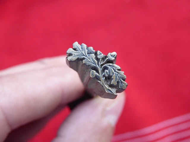 FLEURON FER À dorer outil ancien relieur reliure X76 EUR 45,00 ...