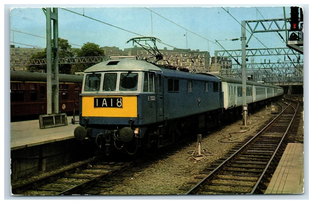 POSTCARD BRITISH RAILWAYS London Midland Region Manchester Pullman at ...