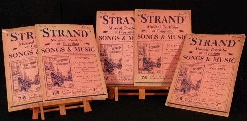 C1910 5 VOLS The Strand MUSICAL Portfolio EUR 63,27 - PicClick FR