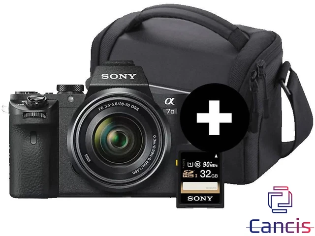 SONY ALPHA 7 II Kit (ILCE-7M2K) plein Cadre Camera Avec Objectif 28-70 ...
