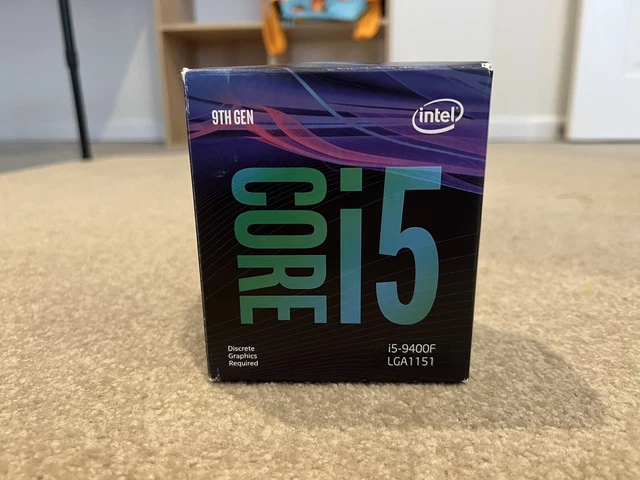 INTEL I5 9400F 9th Gen 6 Core 2.9Ghz CPU (BX80684I59400F) $95.00 ...