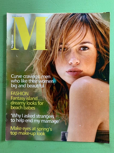 DAILY MIRROR M mag 1-March-2003 Bucks Fizz Mel & Sue Jacey Salles Anna ...
