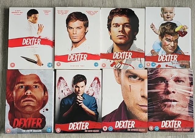 DEXTER : COMPLETE Collection (DVD Box-Sets) Series / Seasons 1-8 ...