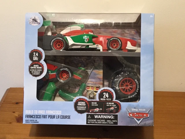 DISNEY STORE PIXAR Cars Build To Race Francesco Toy £15.00 - PicClick UK