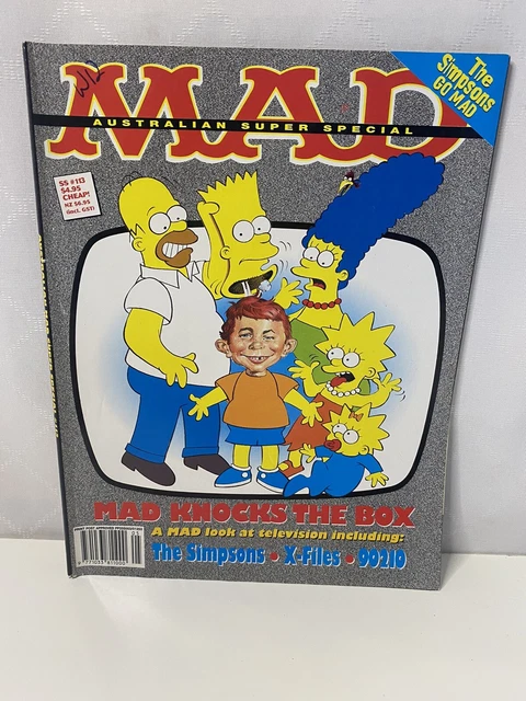 THE SIMPSONS COVER Australian MAD Magazine Super Special 113 Bart ...