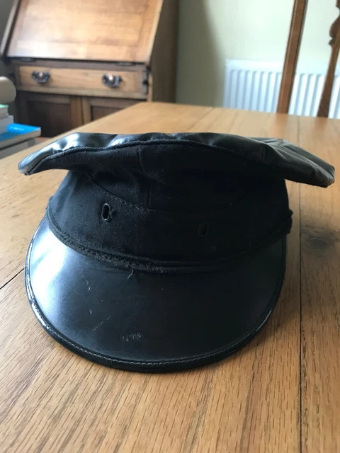 ORIGINAL BRITISH RAILWAYS B.R. Steam Train Driver Grease Top Hat Cap J ...