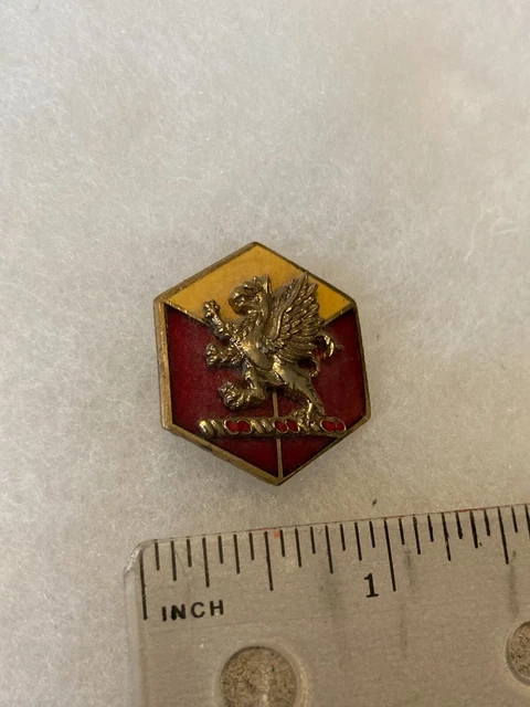 AUTHENTIC US ARMY 107th Ordnance Company DI DUI Unit Crest Insignia NH ...