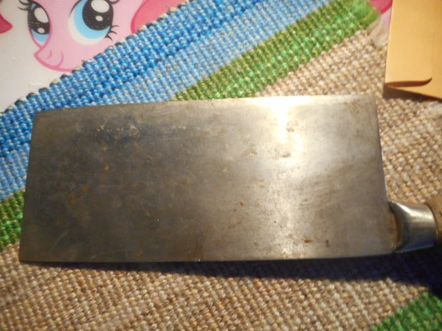 ANTIQUE HONG KONG NOS Chinese cleaver Ho Ching Kee Lee RARE $199.00 ...