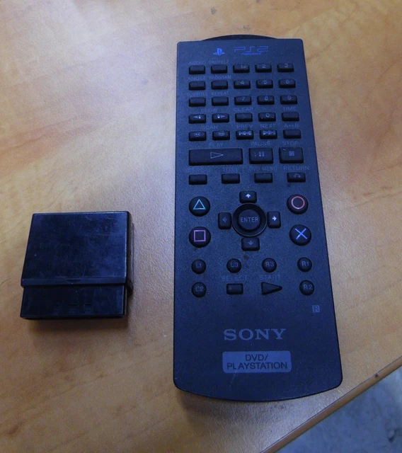 SONY PLAYSTATION 2 PS2 DVD Remote Control SCPH-10150 w/Wireless ...