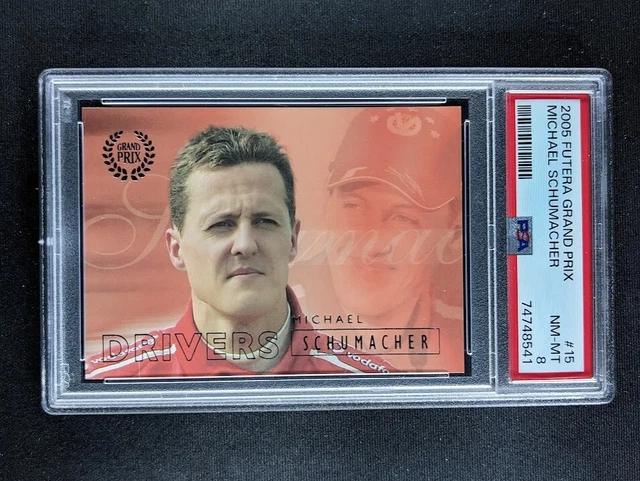 2005 FUTERA GRAND Prix MICHAEL SCHUMACHER Base Set Drivers #15 PSA 8 EUR 14,28 - PicClick IT