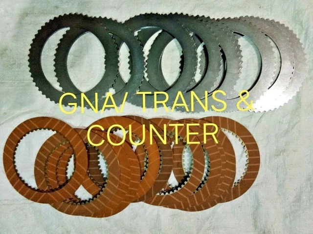JCB TRANSMISSION FRICTION- 12 nos, COUNTER PLATES- 10 no(445/03205 ...
