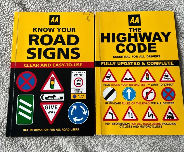 THE HIGHWAY CODE & Know Your Road Signs By The Aa - 2 Books £1.99 ...