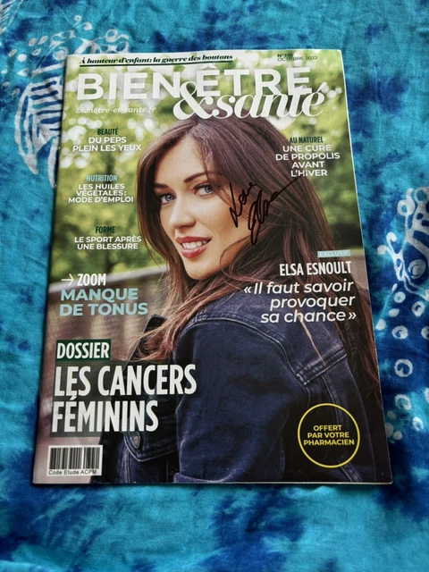 MAGAZINE DÉDICACÉ AUTOGRAPH Elsa Esnoult EUR 100,00 - PicClick FR