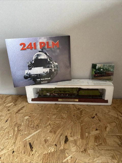 ATLAS EDITIONS STATIC OO Train Model Plinth Display Case PLM Mountain ...