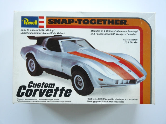CHEVROLET CUSTOM CORVETTE C3 Dia Mag, Bausatz Kit, Revell 6210 1:24/25 ...