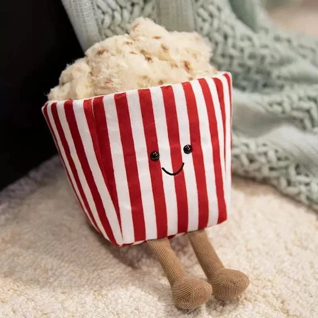 JELLYCAT AMUSEABLE POPCORN Plush Toy 19CM Brand New With Tags Ultra ...