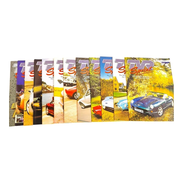 TVR CAR CLUB Sprint Magazines Jan - Dec 2002 - 12 issues. £6.00 ...