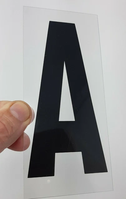 LARGE PLASTIC ALPHABET Letters for Changeable Letter Board & US Cinema ...