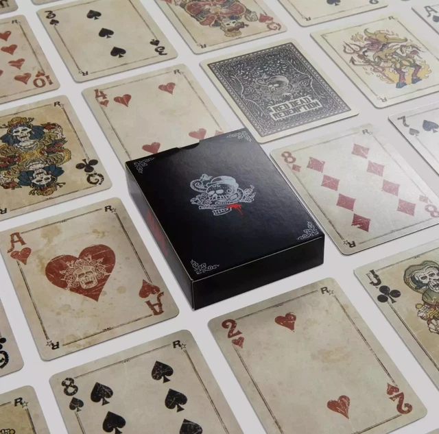 OFFICIAL RED DEAD REDEMPTION Playing Cards NEW Rockstar Games GTA RARE ...
