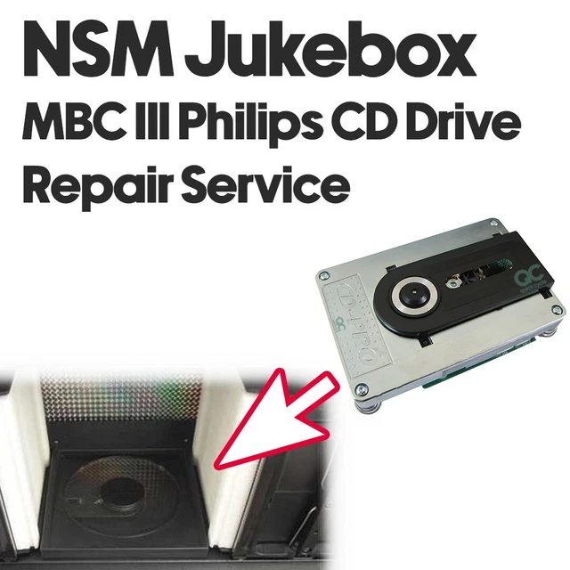 REPAIR SERVICE - NSM Jukebox CD Drive CD pro CDM 12 IND Laser £110.00 ...