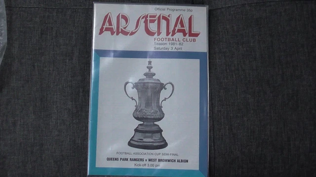 QUEENS PARK RANGERS V West Bromwich Albion F.a. Cup Semi-Final 3Rd ...