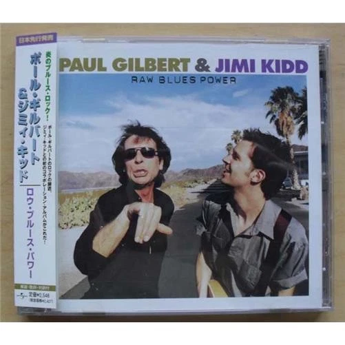 PAUL GILBERT + Jimi Kidd Raw Blues Power (Japan) Cd 2010 With Obi ...